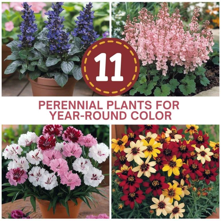 11 Stunning Perennial Plants for Year-Round Garden Color