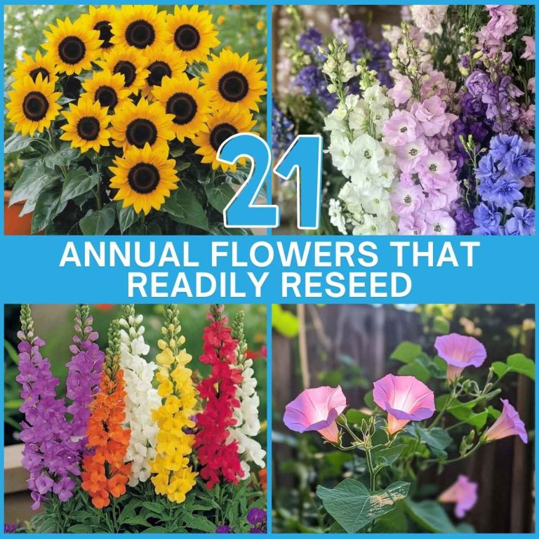 21 Annual Flowers That Reseed Themselves (No Replanting Needed!)