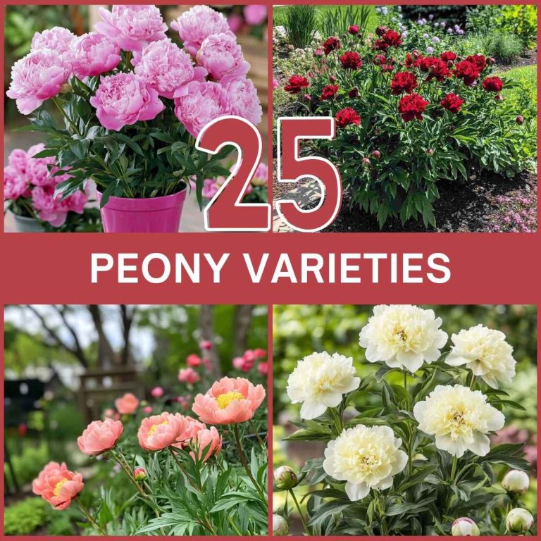 25 Gorgeous Peony Varieties to Brighten Your Garden
