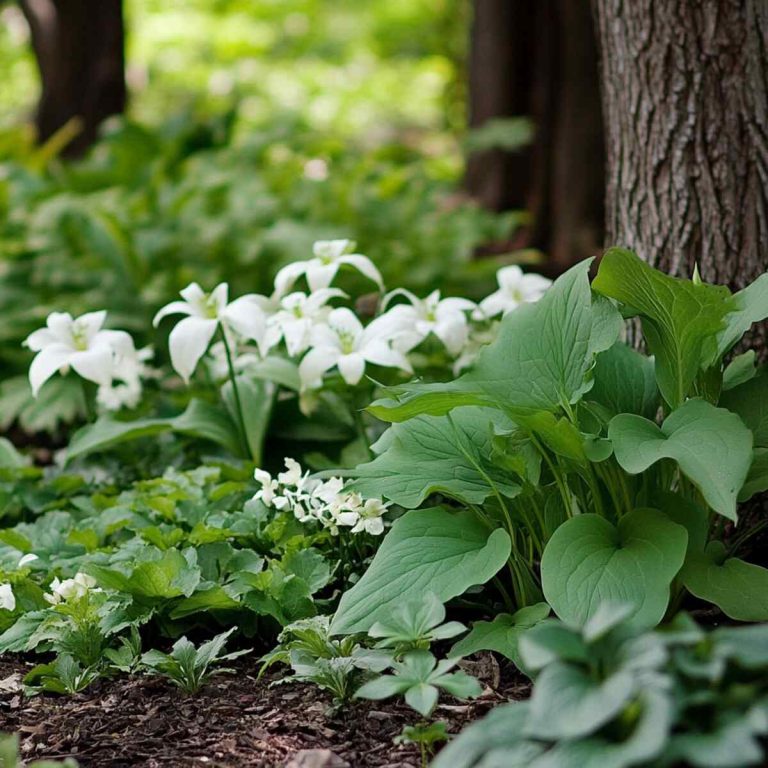 20 Lush Shade Garden Ideas Under Trees - Bloomy Heaven