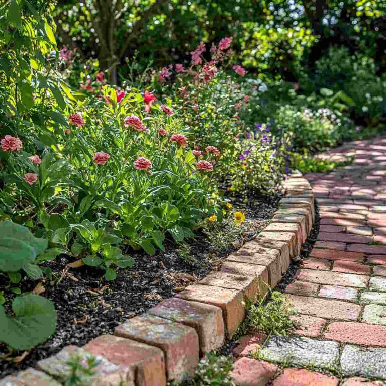 10 Affordable & Stylish Garden Edging Ideas