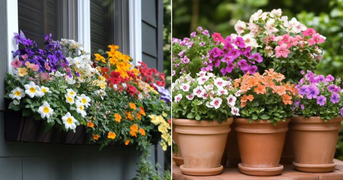 23 Simple and Stunning Container Flower Garden Ideas for Any Home