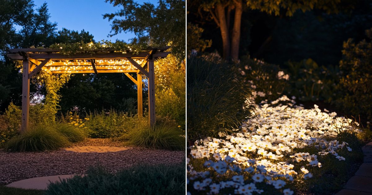 10 Magical Moon Garden Ideas That Glows at Night