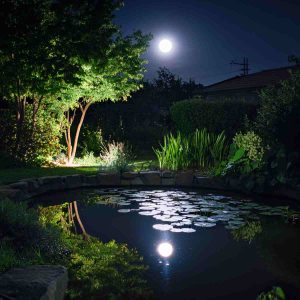 10 Magical Moon Garden Ideas That Glows at Night