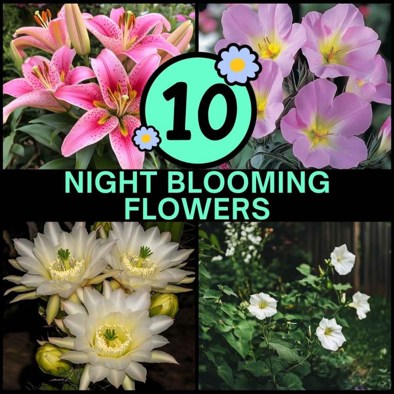 10 Stunning Night Blooming Flowers to Transform Your Garden After Sunset