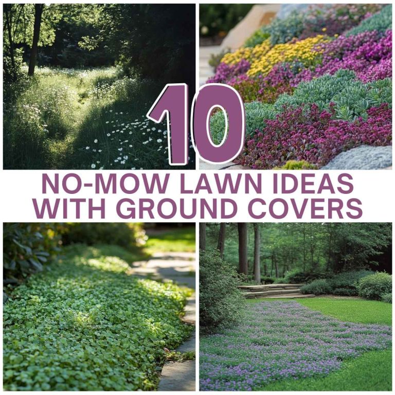 10 Stunning No-Mow Lawn Ideas with Ground Covers