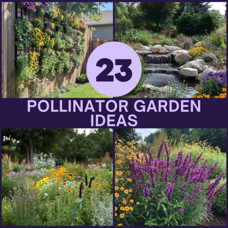 23 Creative Pollinator Garden Ideas to Boost Your Backyard