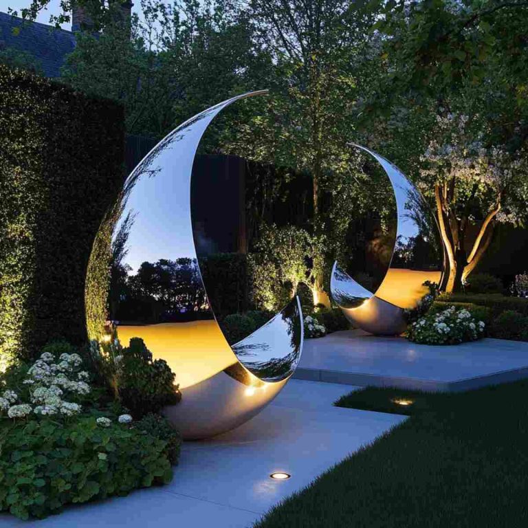 10 Magical Moon Garden Ideas That Glows at Night
