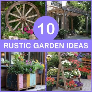 10 Beautiful Rustic Garden Ideas for a Country Vibe