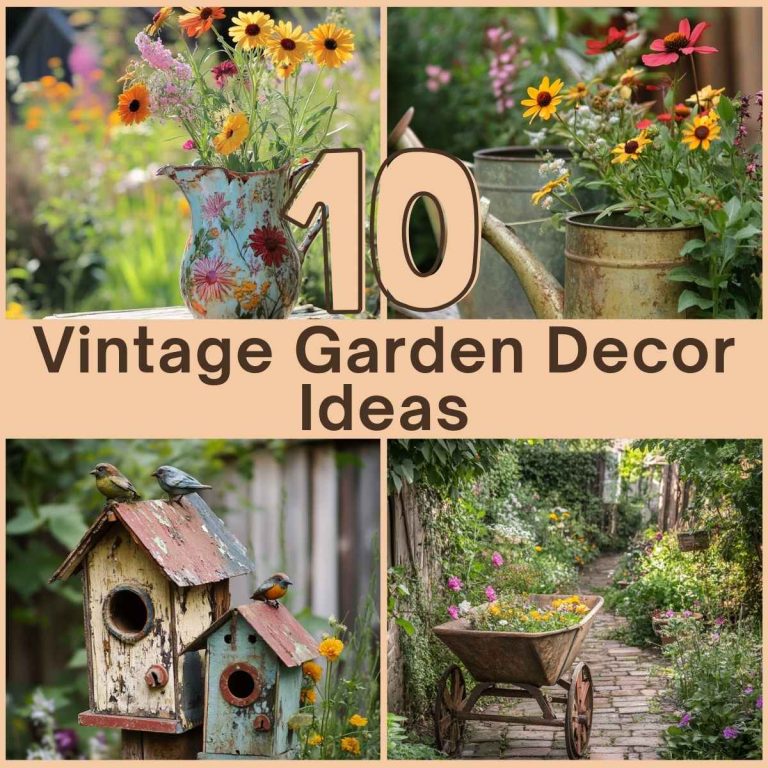 10 Enchanting Vintage Garden Decor Ideas You’ll Fall in Love With