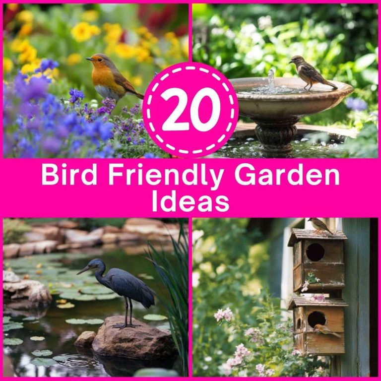 20 Bird Friendly Garden Ideas to Attract Beautiful Birds All Year Round