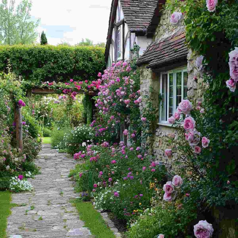 12 Stunning English Rose Garden Ideas for Romantic Landscapes