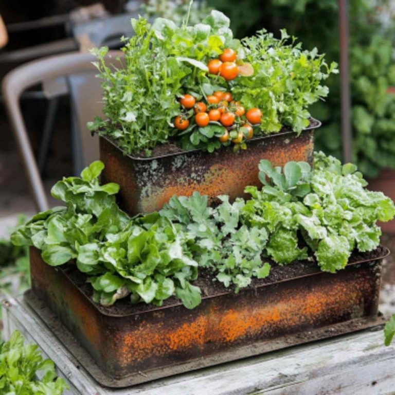 15 Decorative Vegetable Garden Ideas for Your Backyard