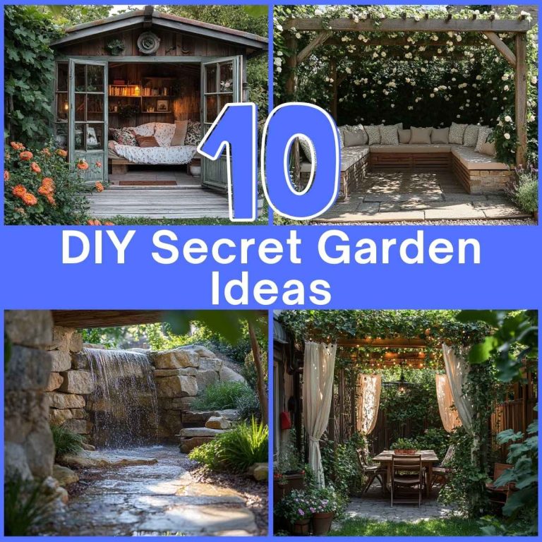 10 Beautiful DIY Secret Garden Ideas You’ll Love to Try