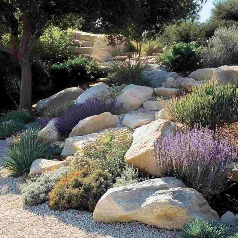 10 Easy & Beautiful Rockery Garden Ideas