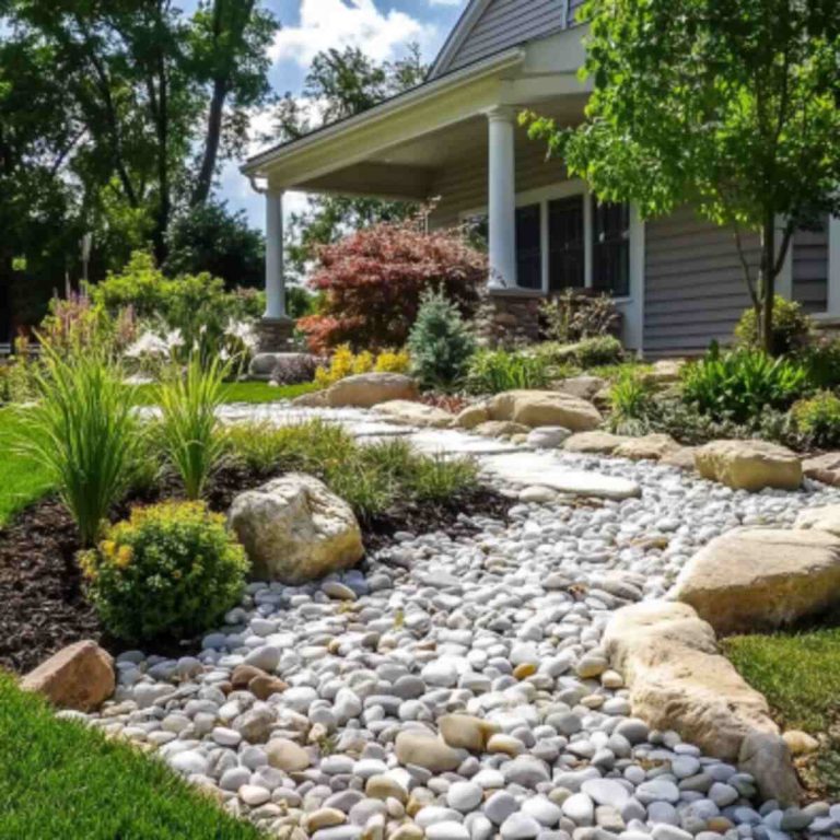 25 Creative No Grass Front Yard Ideas for Easy Maintenance