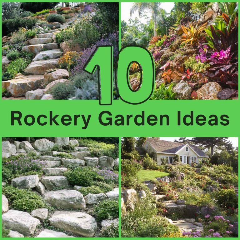 10 Easy & Beautiful Rockery Garden Ideas