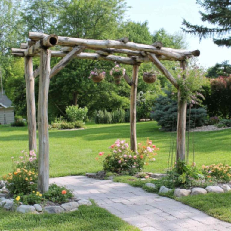 19 Unique Garden Arbor Ideas for Climbing Plants and Decor
