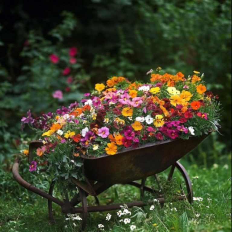 20 Easy and Fun DIY Spilled Flower Pot Ideas You Need to Try!