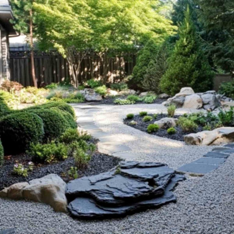 25 Creative No Grass Front Yard Ideas for Easy Maintenance