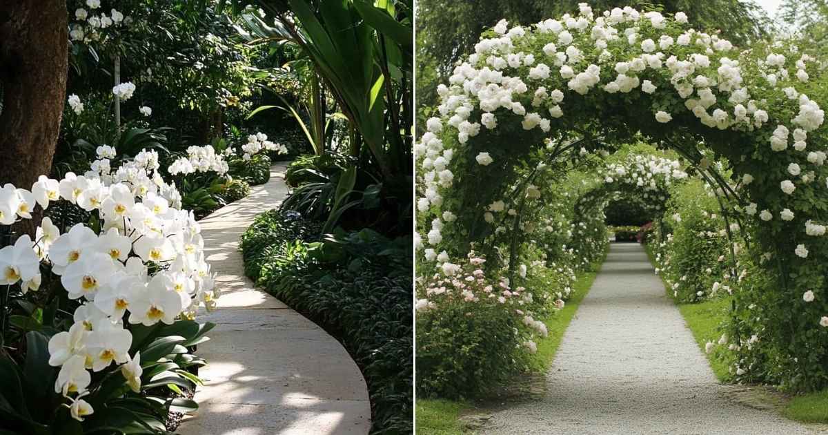 11 All White Flower Garden Ideas You’ll Fall in Love With