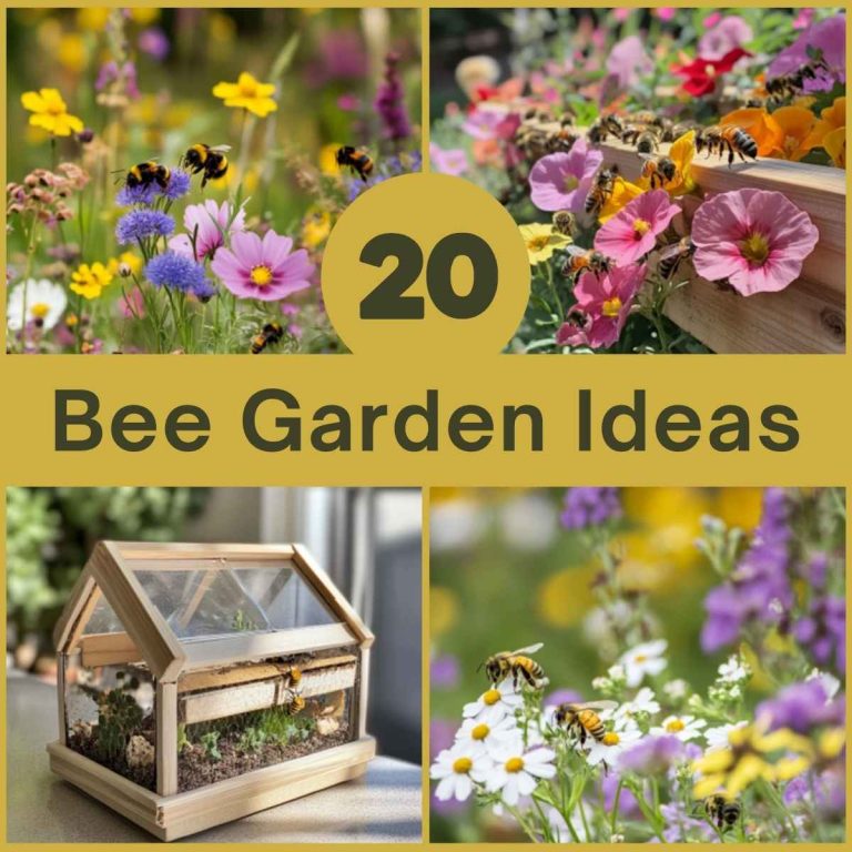 20 Best Bee Garden Ideas for a Thriving Backyard