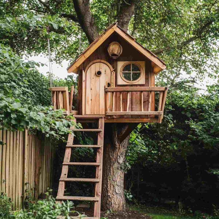 20 Magical Treehouse Garden Ideas You’ll Want in Your Backyard