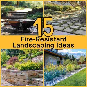 15 Fire-Resistant Landscaping Ideas for a Safer, Beautiful Yard