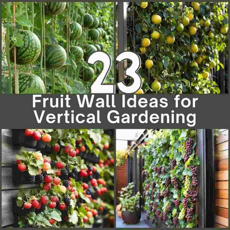 23 Brilliant Fruit Wall Ideas for Vertical Gardening