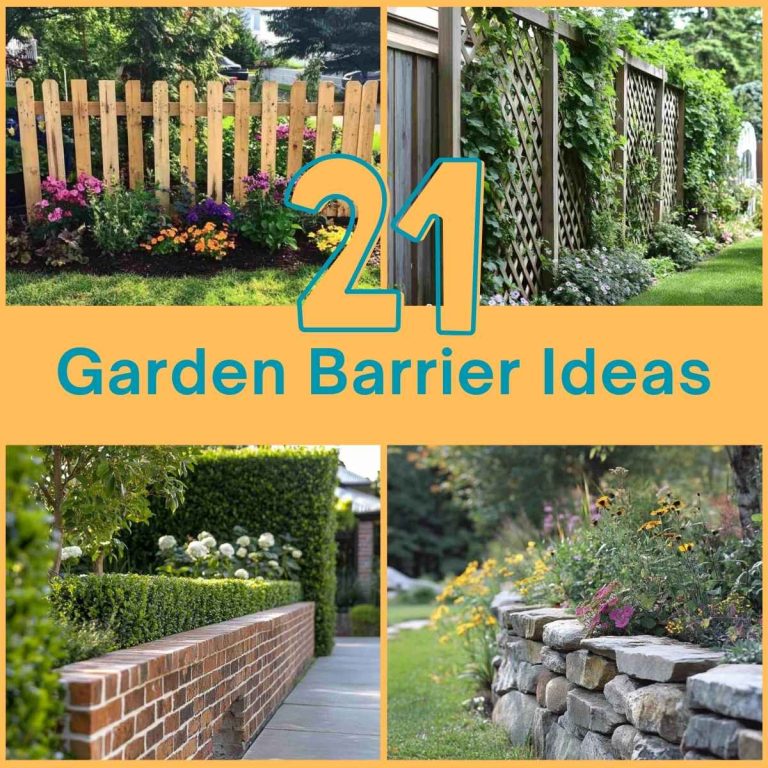 21 Creative Garden Barrier Ideas for Privacy and Style