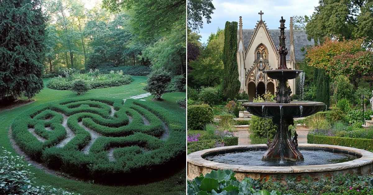 10 Gothic Garden Ideas to Create a Dark, Enchanting Outdoor Space