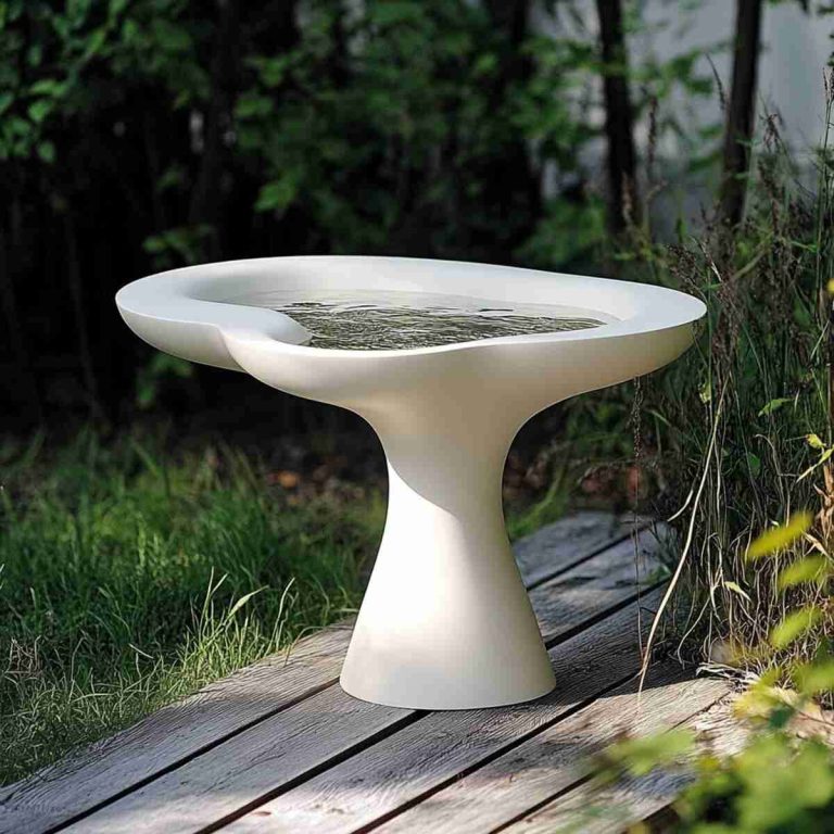 11 Creative Bird Bath Garden Ideas That Beautify Your Space