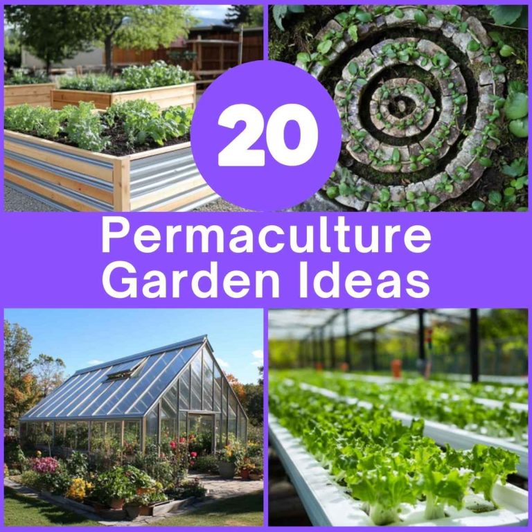 20 Sustainable Permaculture Garden Ideas You Can Try Today