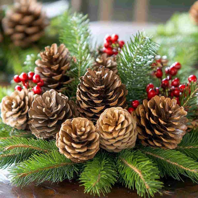 11 Best Pine Cone Garden Ideas to Try This Year