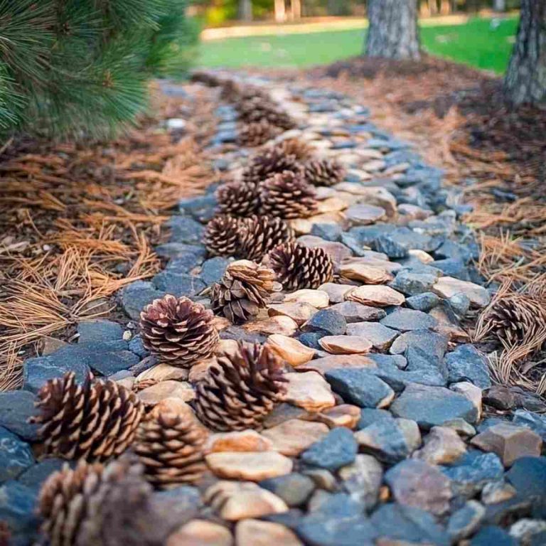 11 Best Pine Cone Garden Ideas to Try This Year