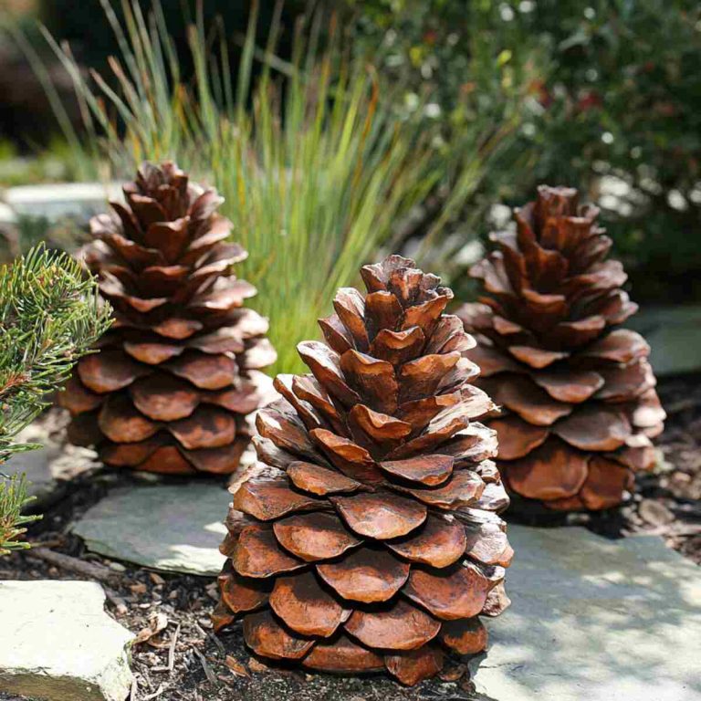 11 Best Pine Cone Garden Ideas to Try This Year
