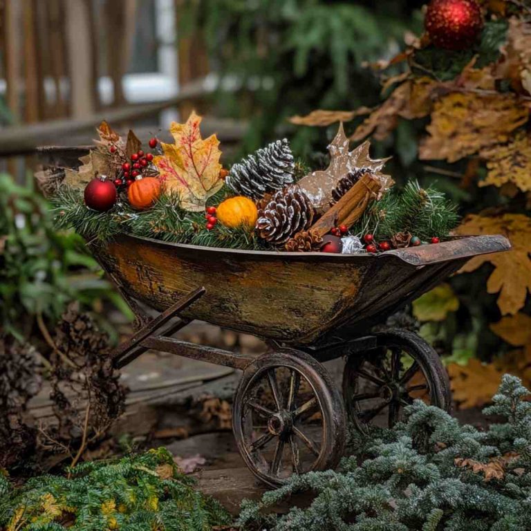 21 Wheelbarrow Planter Ideas for a Beautifully Unique Garden