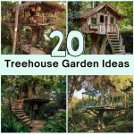 20 Magical Treehouse Garden Ideas You’ll Want in Your Backyard