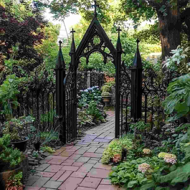 10 Gothic Garden Ideas to Create a Dark, Enchanting Outdoor Space