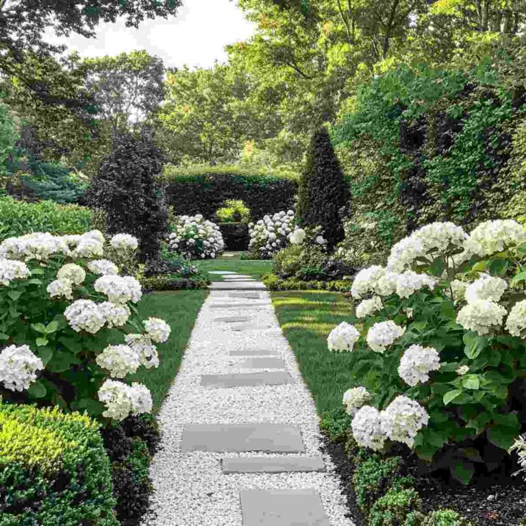 11 All White Flower Garden Ideas You’ll Fall in Love With