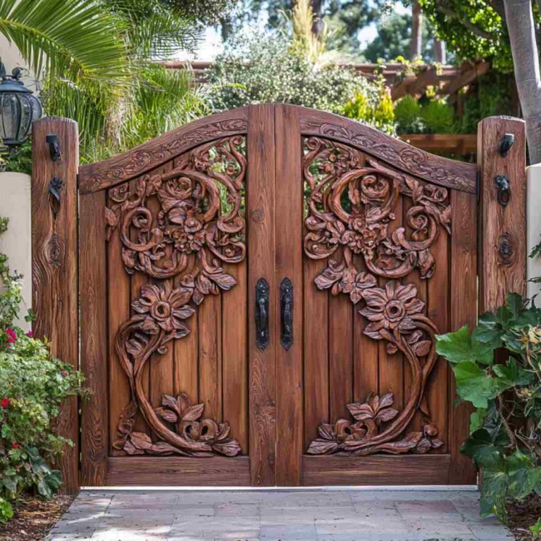 18 Rustic Barn Door Garden Gate Ideas That Add Instant Charm
