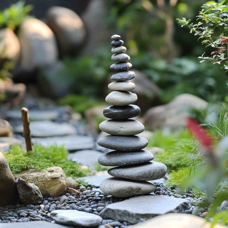 11 Best Rock Stacking Art Garden Sculpture Ideas