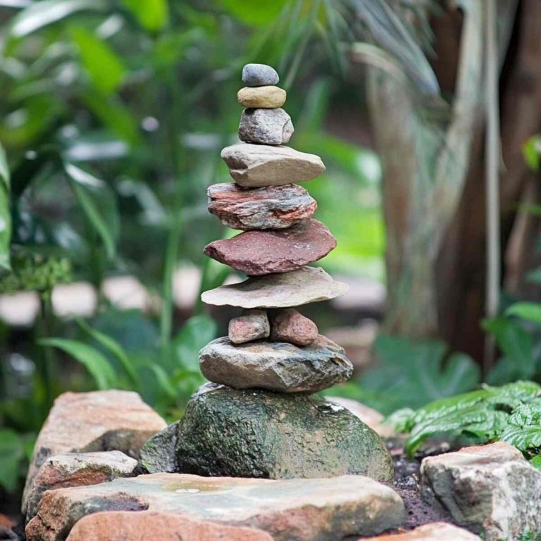 11 Best Rock Stacking Art Garden Sculpture Ideas