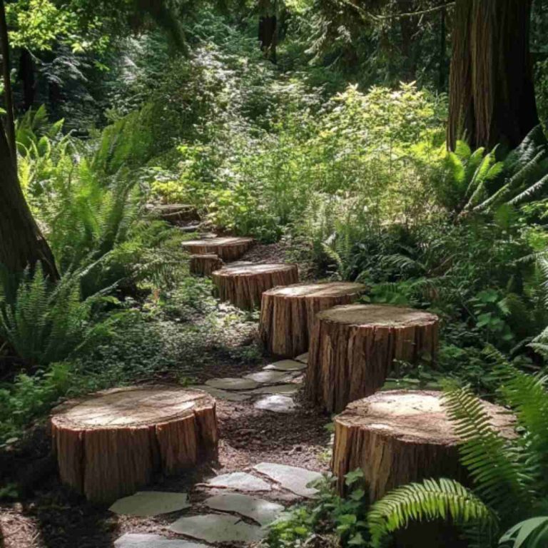 18 Creative Stumpery Garden Ideas That Will Wow Your Guests