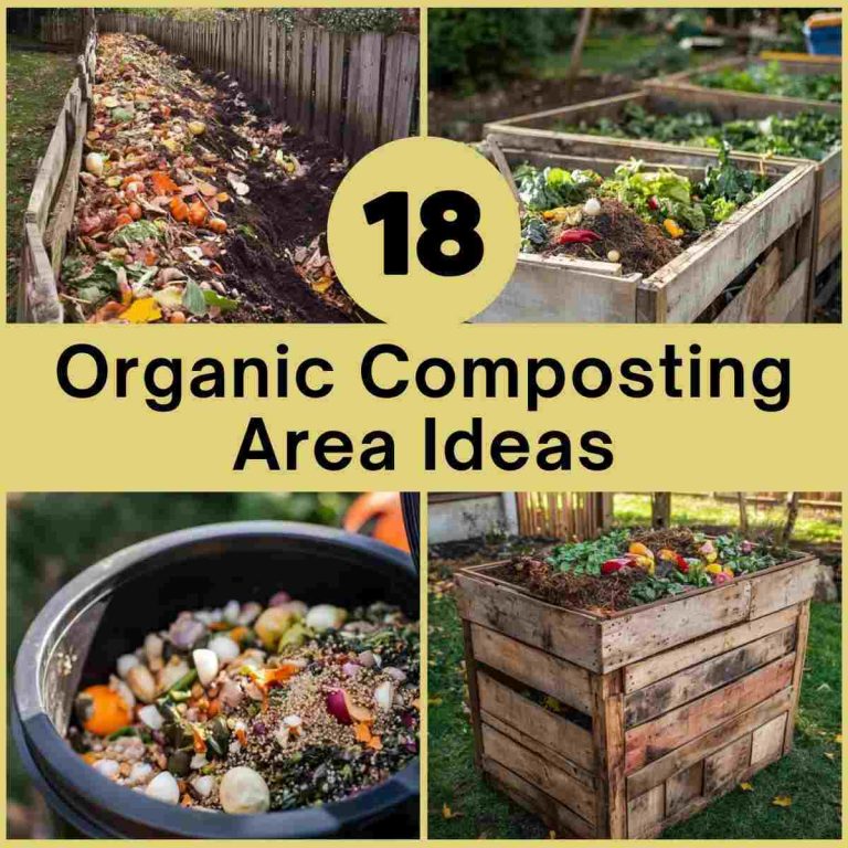 18 Organic Composting Area Ideas to Turn Waste Into Garden Gold!