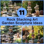 11 Best Rock Stacking Art Garden Sculpture Ideas