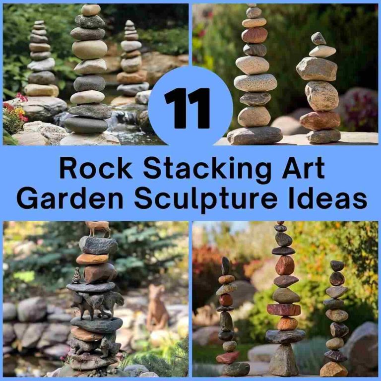 11 Best Rock Stacking Art Garden Sculpture Ideas