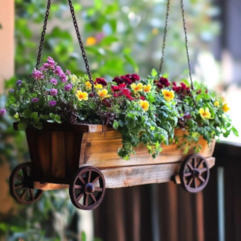 17 Wagon Planter Ideas That Will Wow Your Garden Guests