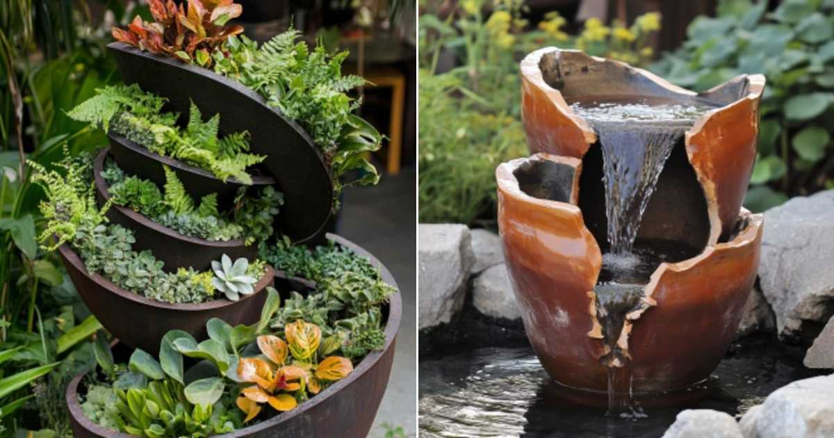 21 Best Broken Pots Garden Ideas Anyone Can Try