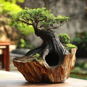 19 Best Tree Stump Planter Ideas You Need to Try This Season